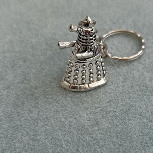 Dr Who Large 3D Dalek Keyring With or Without Police Box Tardis & Sonic ...