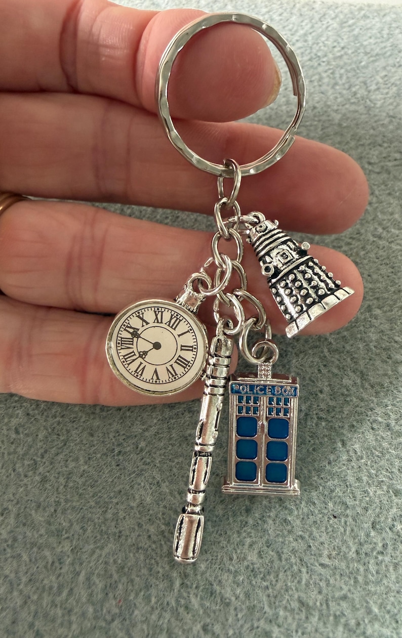 Dr Who Police Box / Tardis, Dalek & Sonic Screwdriver and Pocket Watch ...