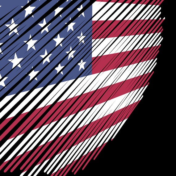 American Flag SVG | Etsy