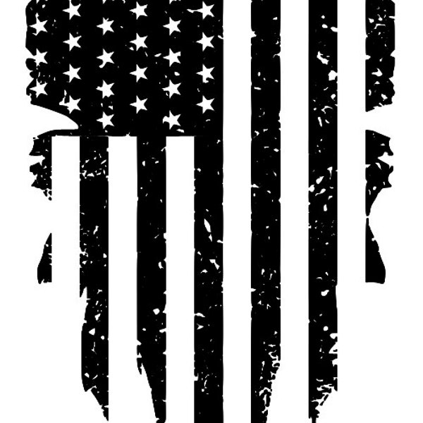 Tattered Flag Svg - Etsy