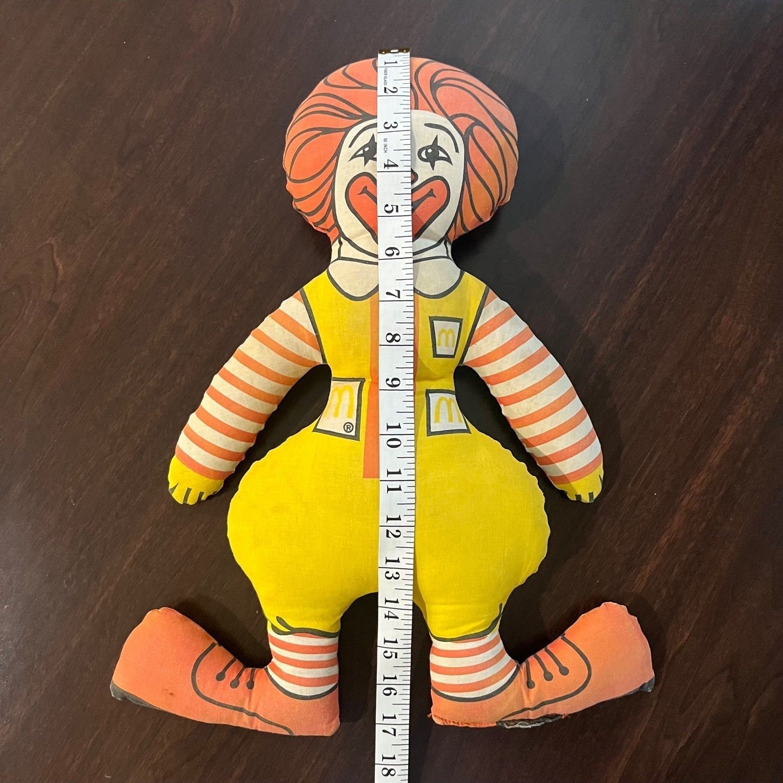 Vintage Ronald Mcdonald Stuffed Doll - Etsy