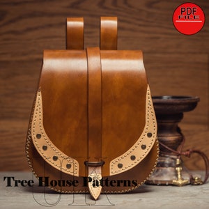 Medieval Belt Bag Leather Pattern PDF - Etsy