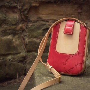 Small Crossbody Phone Bag Leather Pattern PDF - Etsy