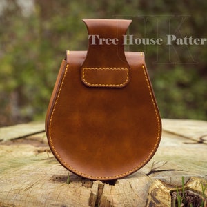 Medieval Belt Bag and Saddle Bag Leather Pattern PDF - Etsy