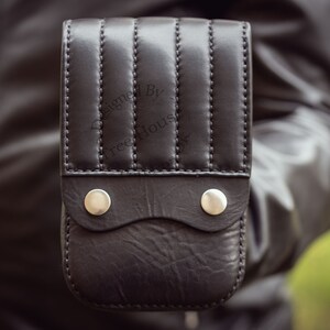 Biker Belt Bag Leather Pattern PDF Waist Bag Digital Template - Etsy