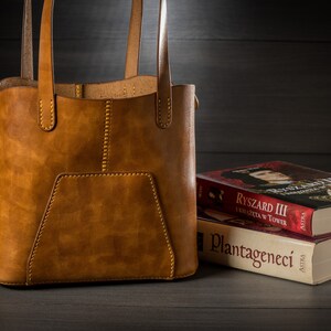 Small Tote Bag Leather Pattern PDF, Shoulder Bag Digital Template - Etsy