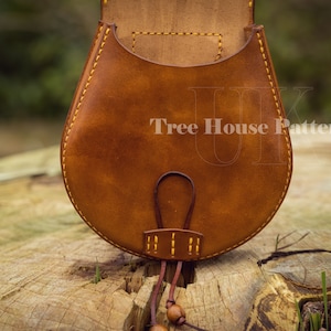 Medieval Belt Bag Leather Pattern PDF - Etsy