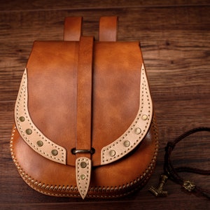 Medieval Belt Bag Leather Pattern PDF - Etsy