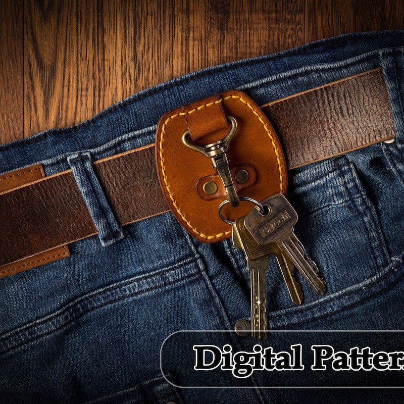 Belt Key Holder - Etsy