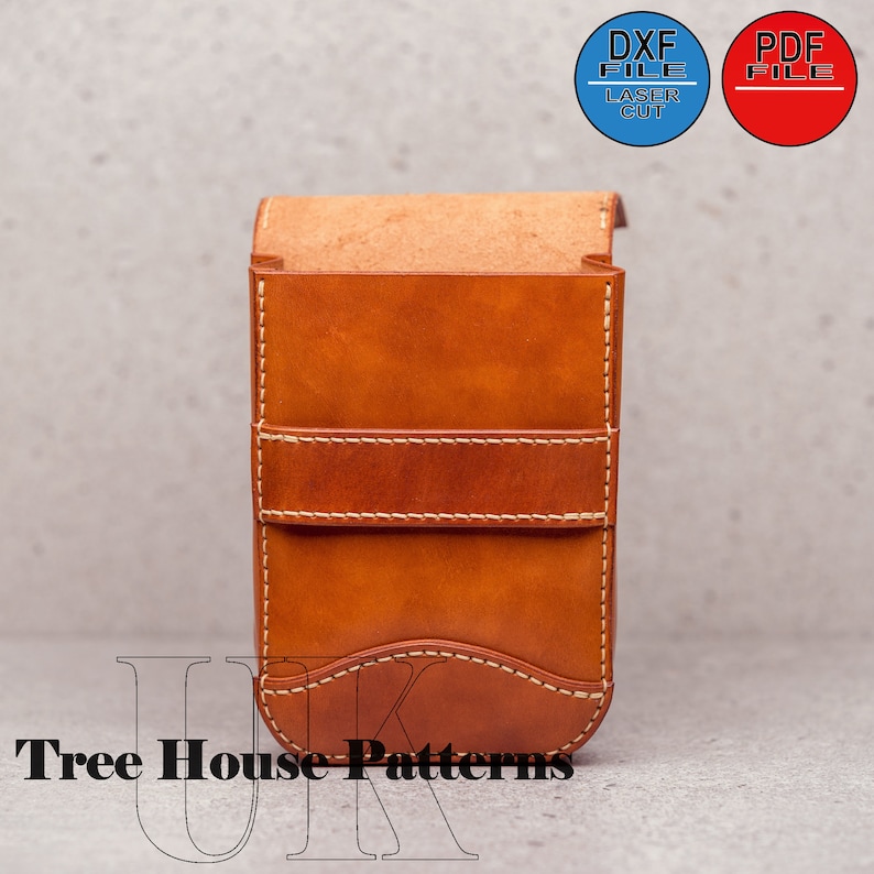 Leather Belt Bag Pattern PDF, DXF Laser Cut, Unisex Waist Bag - Etsy