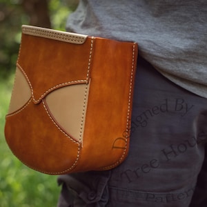 Cartridge Pouch Leather Pattern PDF, DXF & SVG Files - Etsy