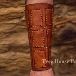 Medieval Arm Guard Leather Pattern PDF - Etsy