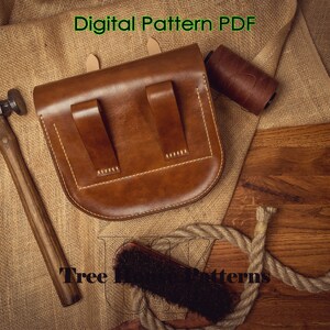 Belt Bag Leather Pattern Satchel Bag Digital Template - Etsy