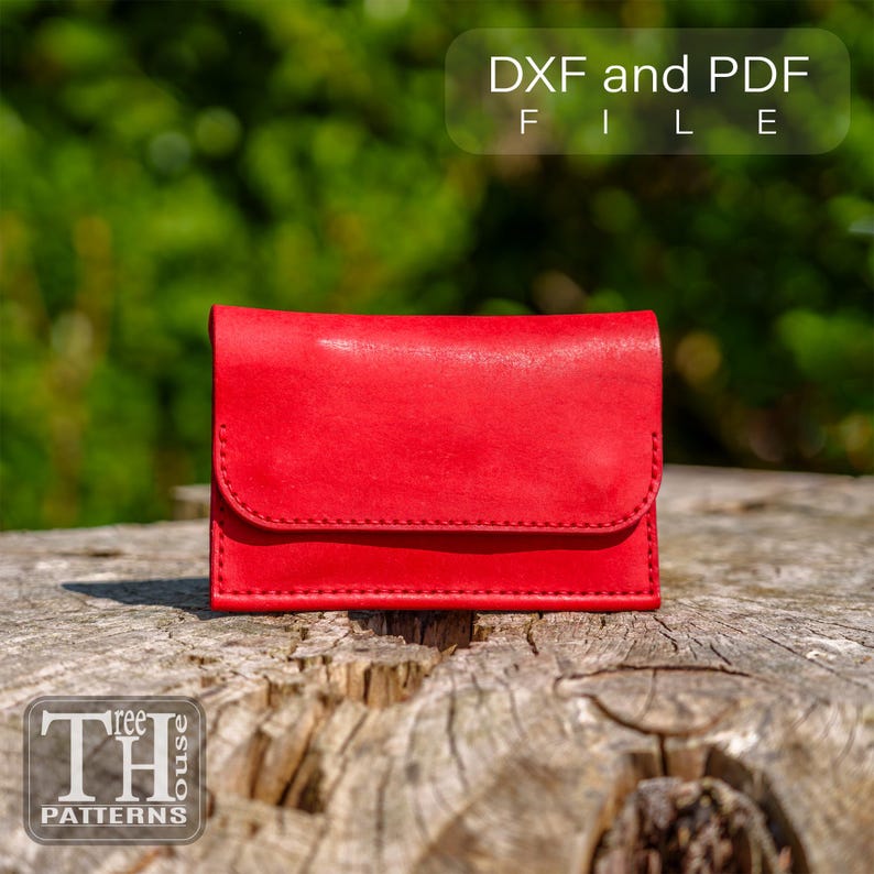 Leather Organizer Pattern: PDF & DXF Template - Etsy