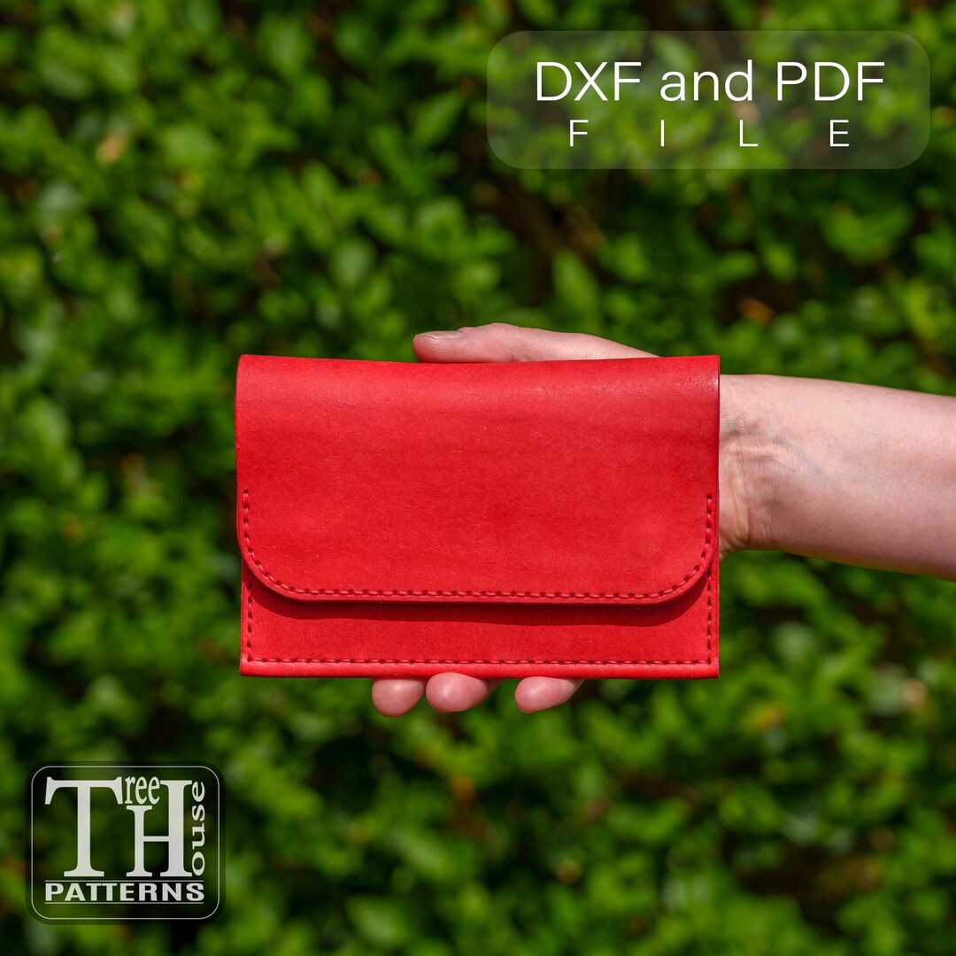 Leather Organizer Pattern: PDF & DXF Template - Etsy