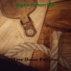 Belt Bag Leather Pattern Satchel Bag Digital Template - Etsy