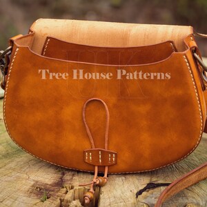 Medieval Belt Bag and Saddle Bag Leather Pattern PDF - Etsy