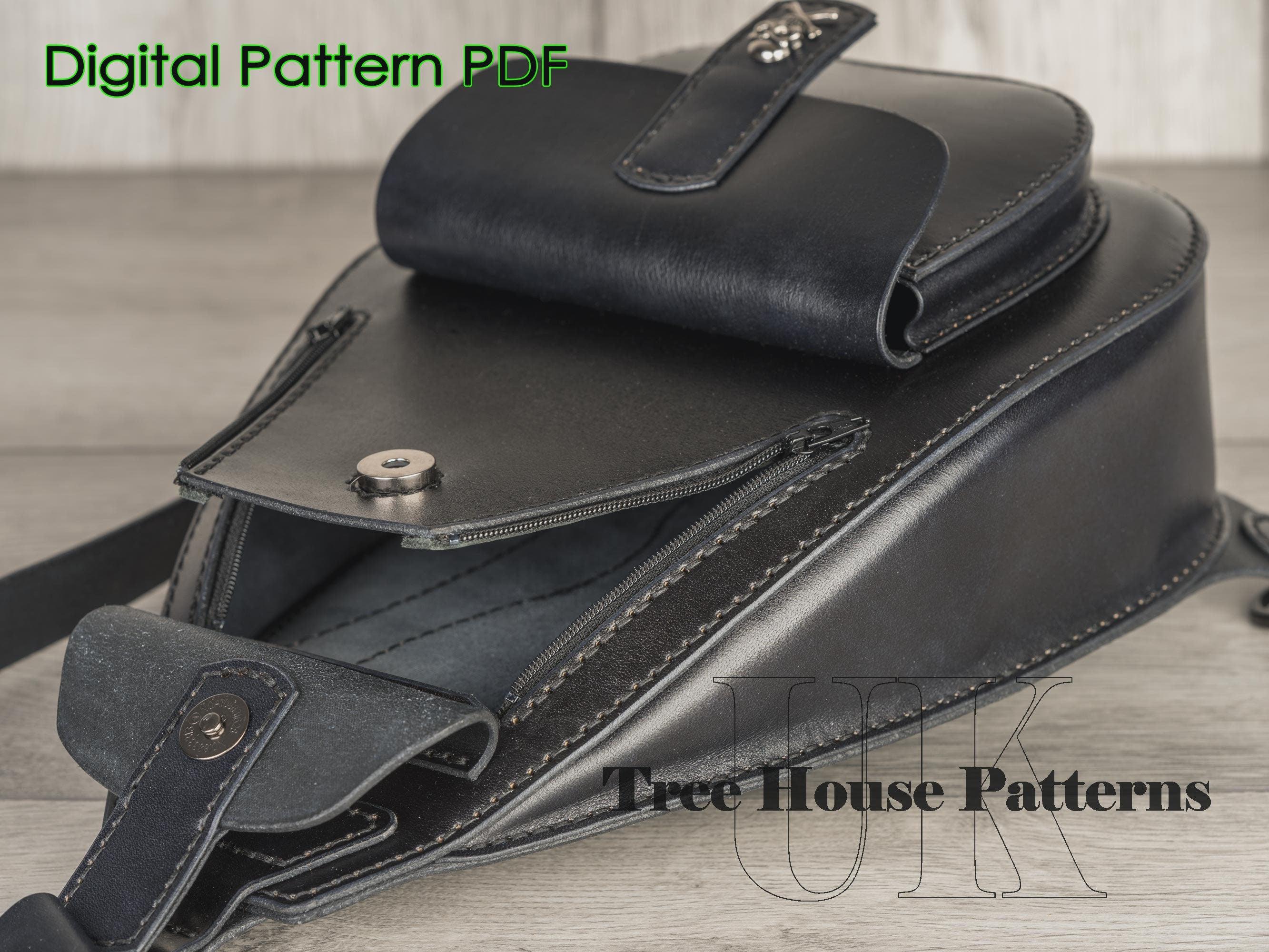 Sling Bag - Backpack - Leather Pattern PDF - Etsy