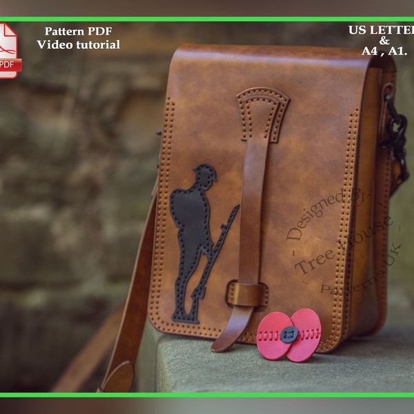 Leather Military Bag - Etsy