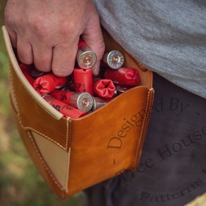 Cartridge Pouch Leather Pattern PDF - Etsy