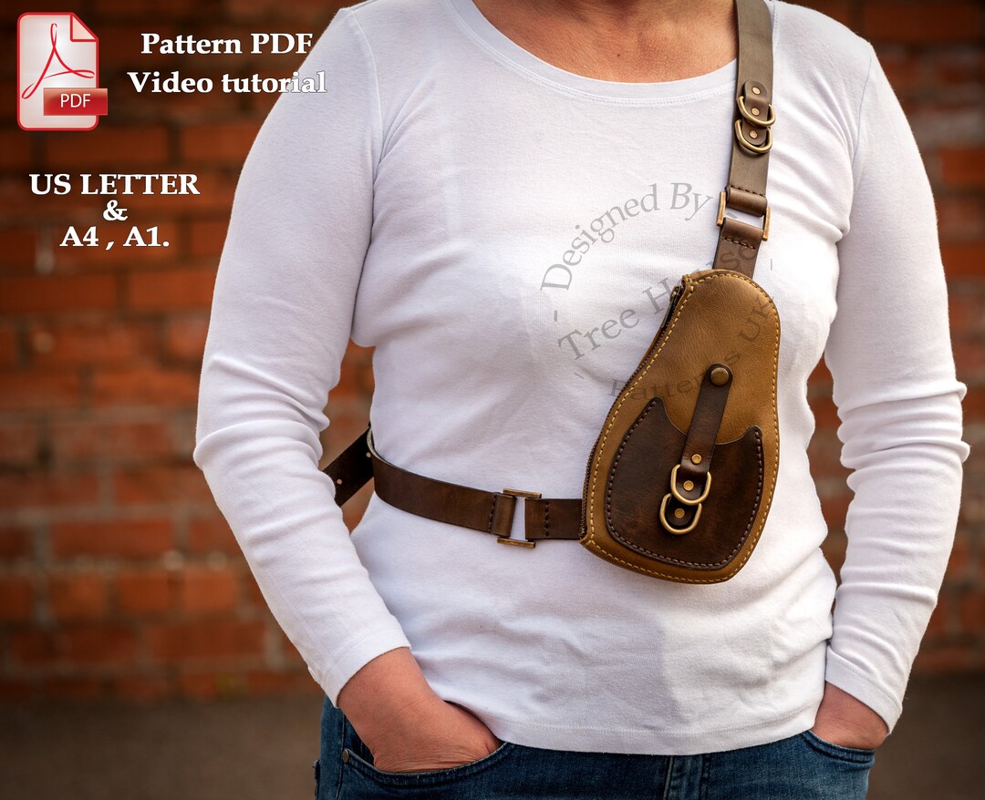 Sling Bag Leather Pattern PDF - Etsy