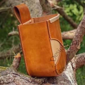 Cartridge Pouch Leather Pattern PDF, DXF & SVG Files - Etsy