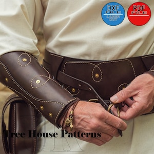 Leather Pattern PDF, DXF for Medieval Viking Battle Belt (ONLY) - Etsy