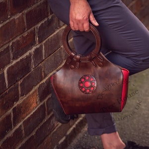 Small Handbag Leather Pattern PDF Women Purse Digital Template - Etsy