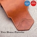 Belt Bag Leather Pattern DXF and PDF, Waist Bag Laser Pattern DXF, Hip ...