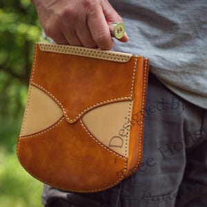Cartridge Pouch Leather Pattern PDF, DXF & SVG Files - Etsy