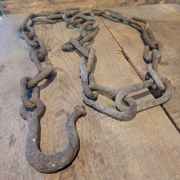 Hand Forged Chain - Etsy