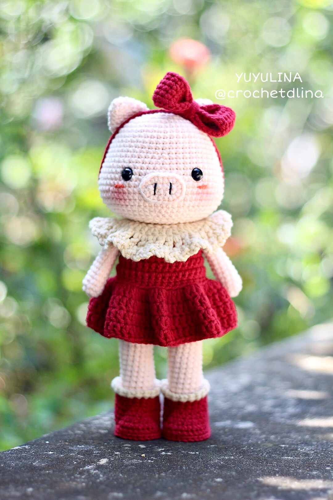 The Little Pig - Pig Crochet Pattern, Crochet Amigurumi Pattern , PDF ...