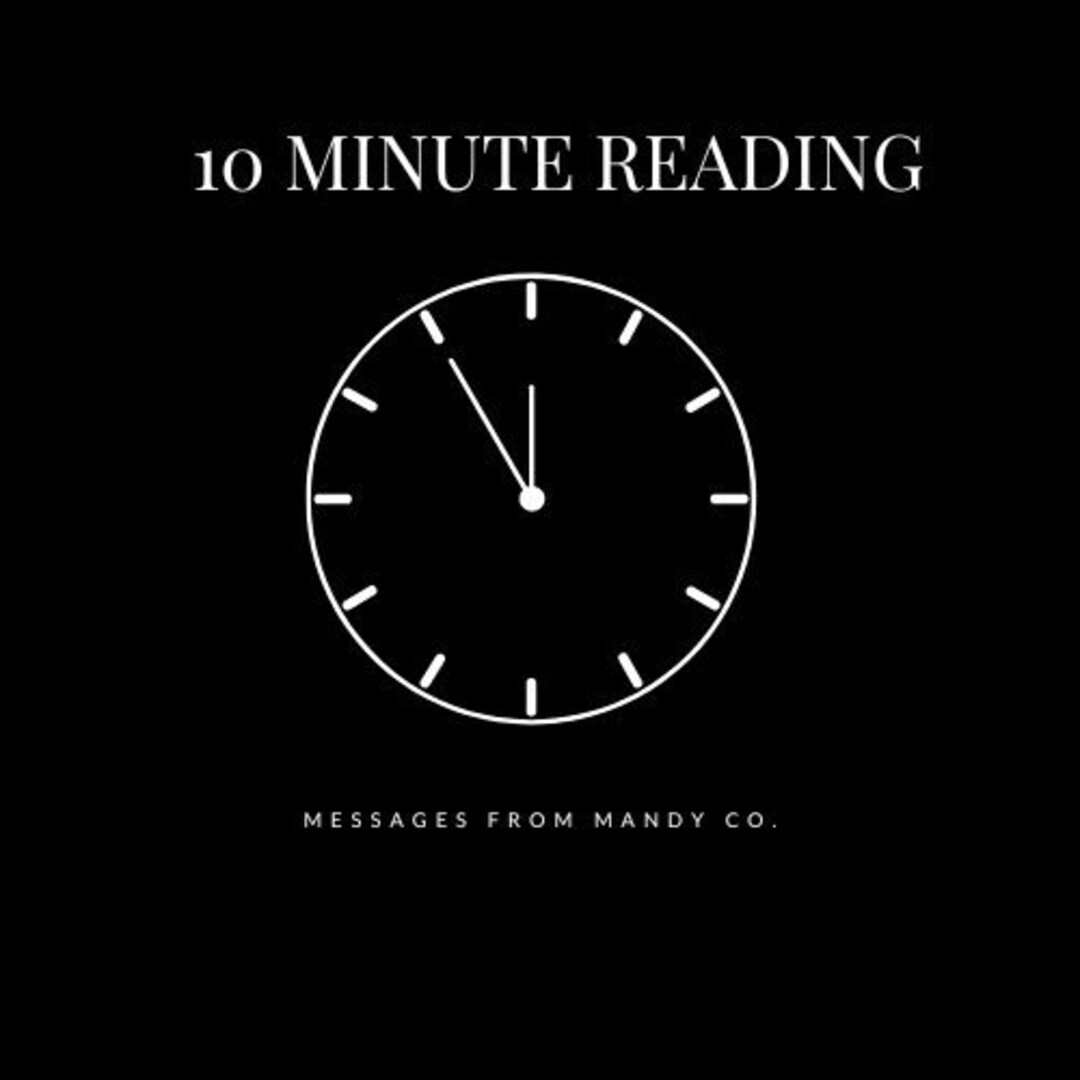 10 Minute Reading - Etsy