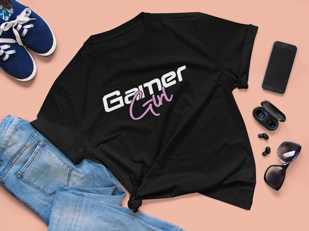 Gamer Girl Shirt E-girl Streamer Shirt Gaming Girl T-shirt - Etsy