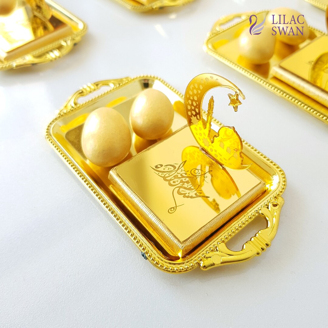 40 PCS Eid Chocolate, Eid Al-fitr, Ramadan Favours, Chocolate Label ...