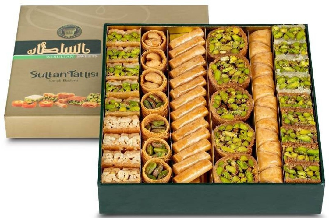 A Luxurious 1 Kg/2.2lb Box of Arabic Sweet From Alsultan International ...