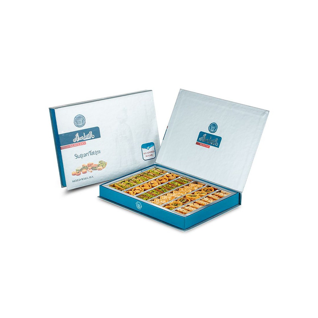 400g/0.88lb Box A Selection of Luxurious Arabic Sweets Sweetened With ...