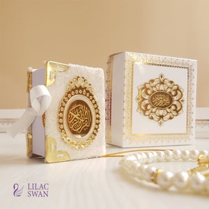Luxury Islamic Gift Set Custom Mini Quran and Rosary, Islamic Occasions ...
