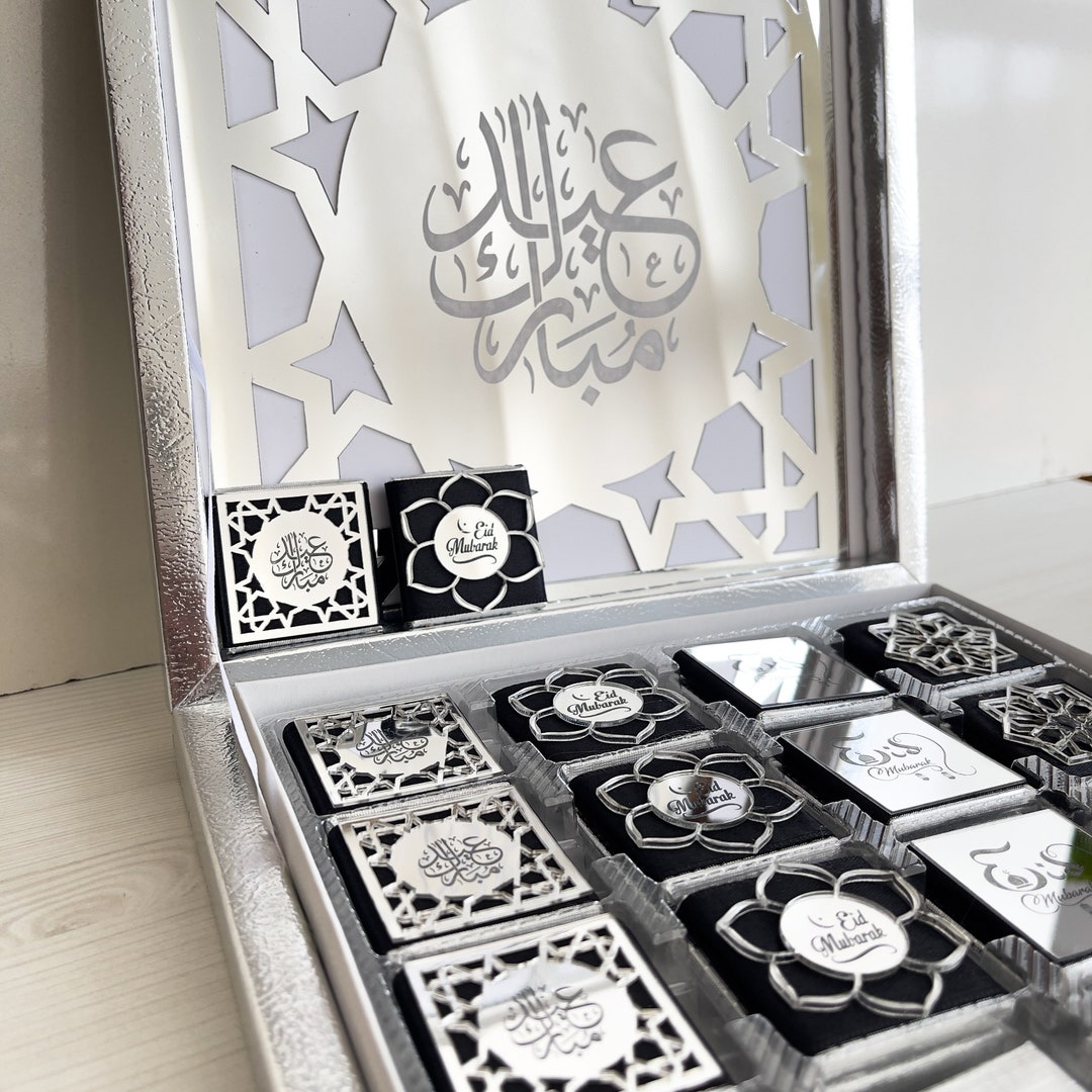 Eid Chocolate Box Favors, Eid Favors, Eslamic Chocolate, Arabic Favours ...