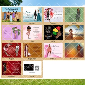 2024 Soul Sista Calendar wall or Desktop - Etsy
