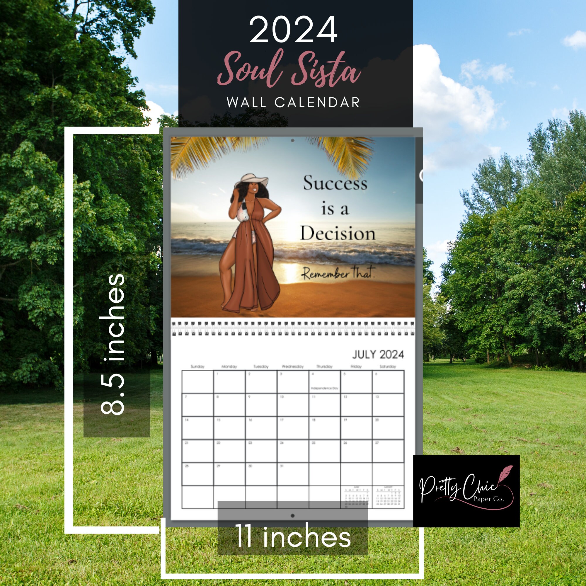 2024 Soul Sista Calendar wall or Desktop - Etsy