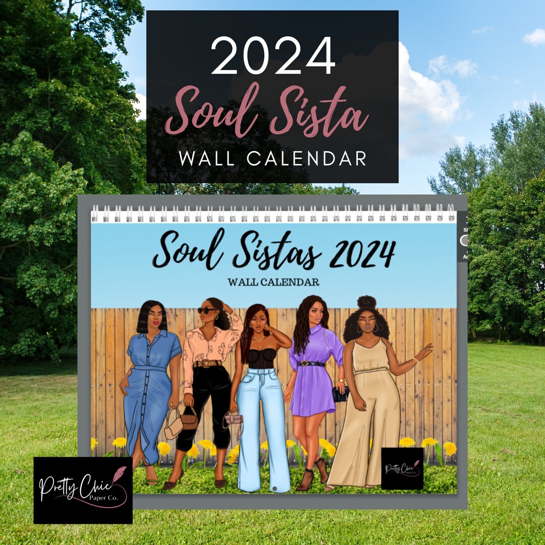 2024 Soul Sista Calendar wall or Desktop - Etsy