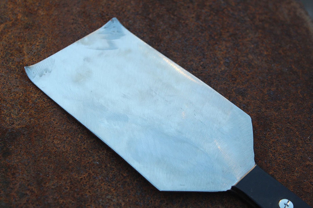 Bondage Metal Scratching Spanking Paddle, Leather Handle, Fetish ...