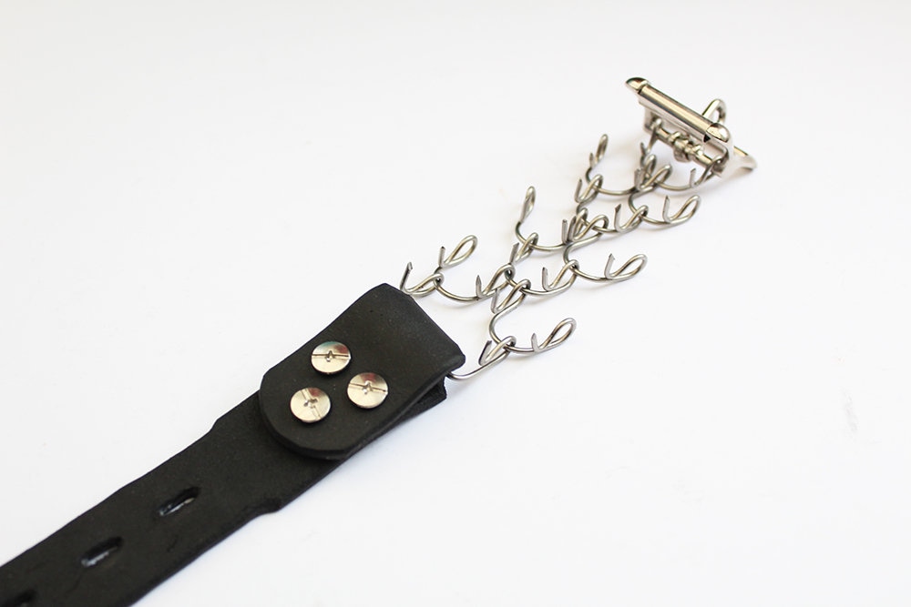 Small Cilice Arm Belt , Spiked Arm Garter, Cuff, Punishment Belt, Arm ...