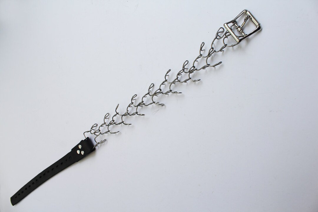 Large Size Cilice Garter Leg Belt, Handmade, Spiked, BDSM, Fetish ...