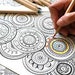 Coloring Book, Cycle 1, Coloring Pages, Mandala Coloring Therapy ...