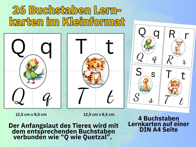 Learning Letters, Animal Alphabet, Learning the Abcs, ABC Cards ...