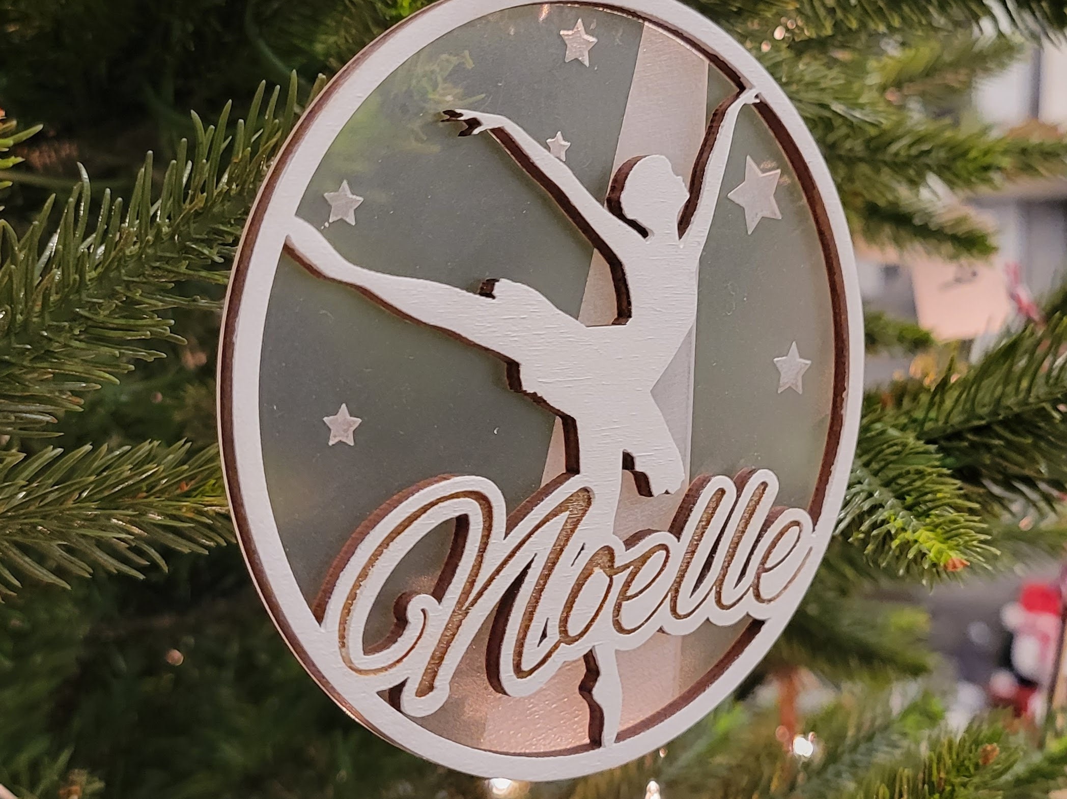 Glowforge | Lightburn | Xtool | Dance | Ballet | Customizable Christmas ...