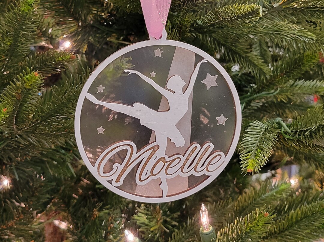 Glowforge | Lightburn | Xtool | Dance | Ballet | Customizable Christmas ...