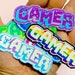 Gamer Stickers, Video Game Stickers, Retro Stickers, Waterproof Sticker ...